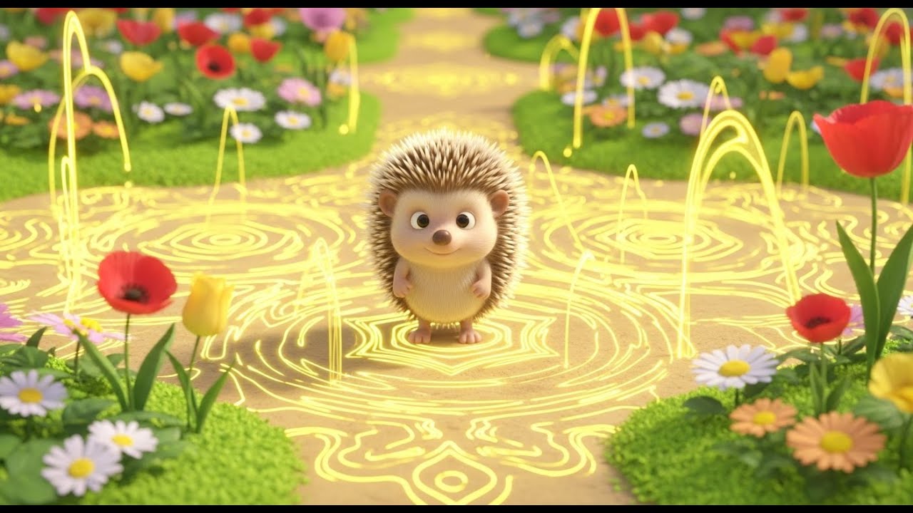 The Hedgehog Who Painted Stripes | Best Kids Songs and Nursery Rhymes ...
