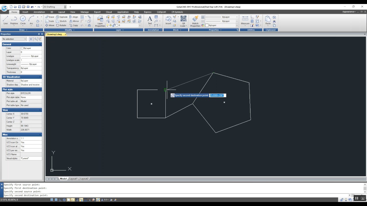 Move, Rotate และ Scale ในครั้งเดียวด้วยคำสั่ง Align บน CAD Part 1 - YouTube
