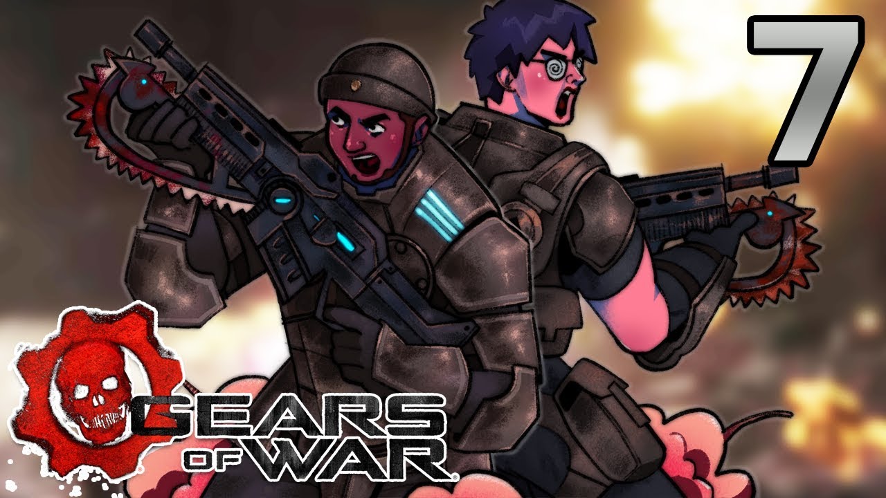 [7] The Locust Wars (Gears of War w/ GaLm and Goon) - YouTube