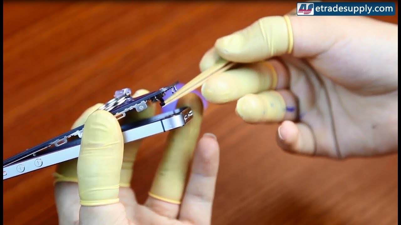 Tips For Installing An iPhone 5S LCD Screen Assembly - YouTube