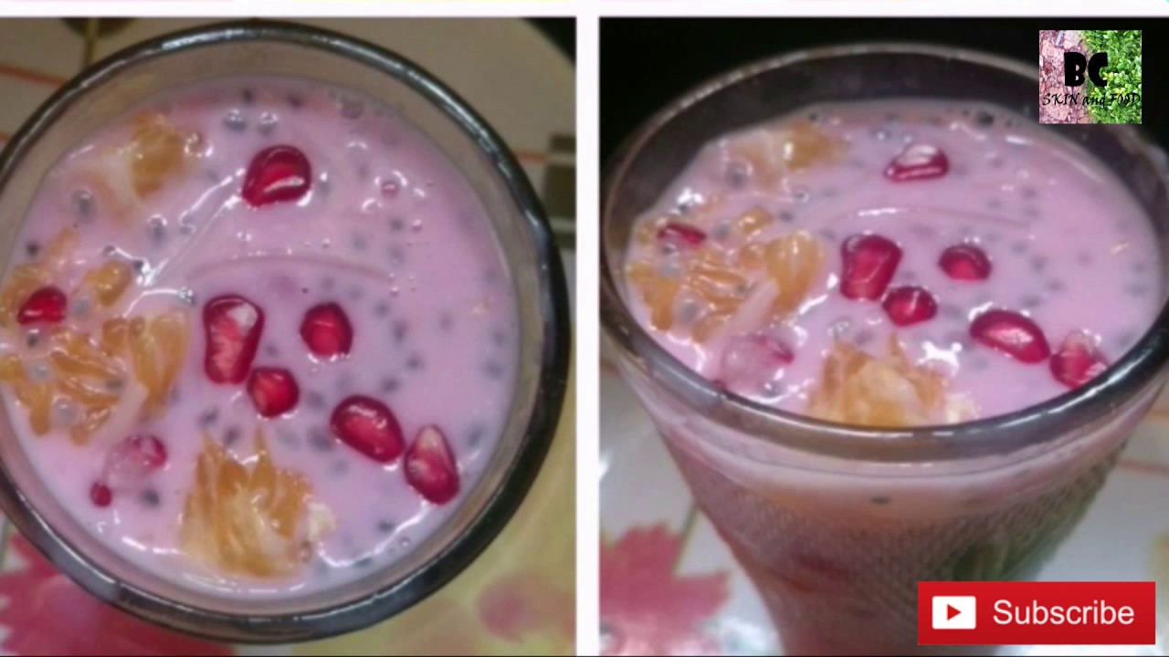 Only 4 Ingredients Falooda | Falooda With Simple Ingredients | Without ...