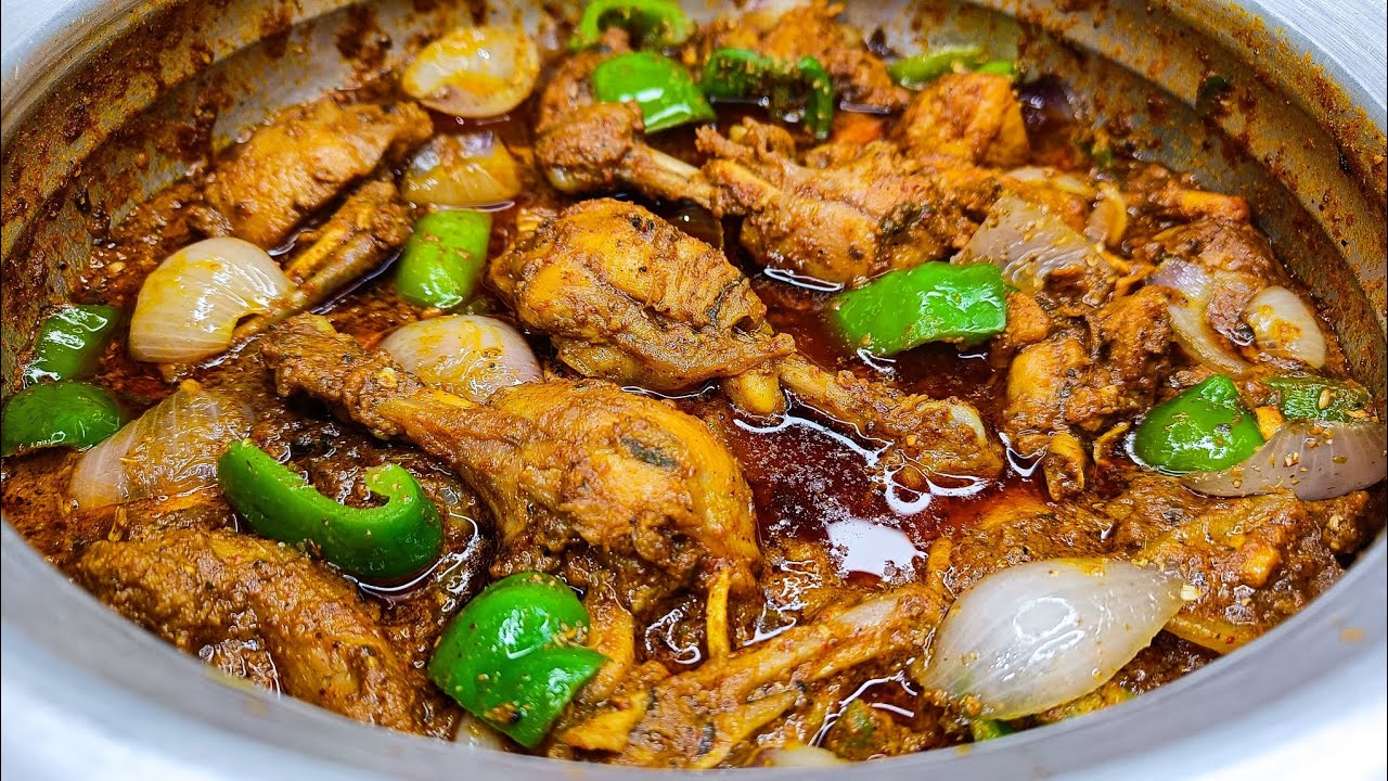 Fry Shimla Mirch Chicken | Chicken Shimla Mirch | Fry Shimla Mirch ...