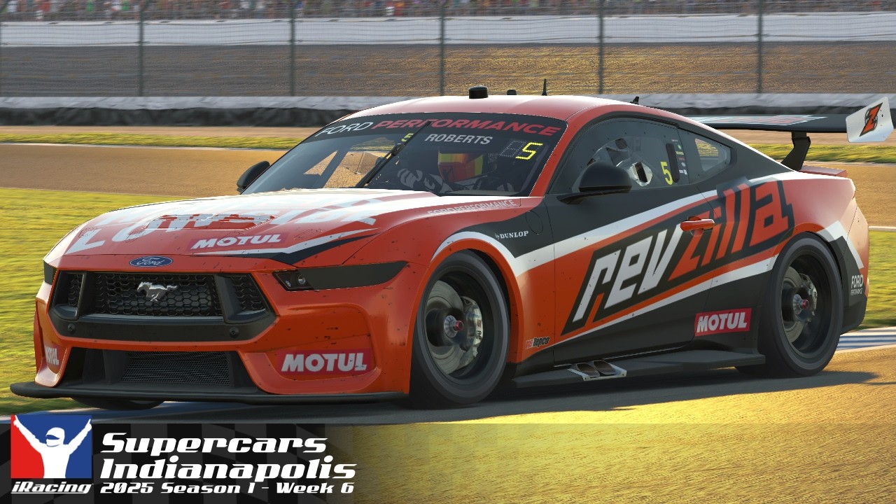 Supercars Gen 3 at Indianapolis | iRacing - YouTube