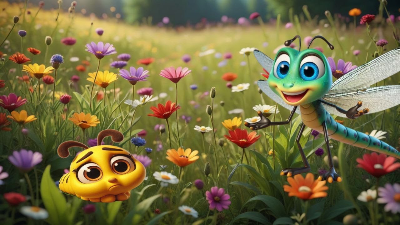 Brave Little Bug: Conquering Heights with Confidence | Cartoons for Kids - YouTube