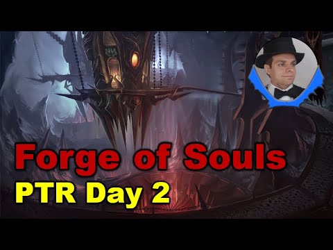 Trying out the NEW DUNGEON - Forge of Souls on PTR - YouTube