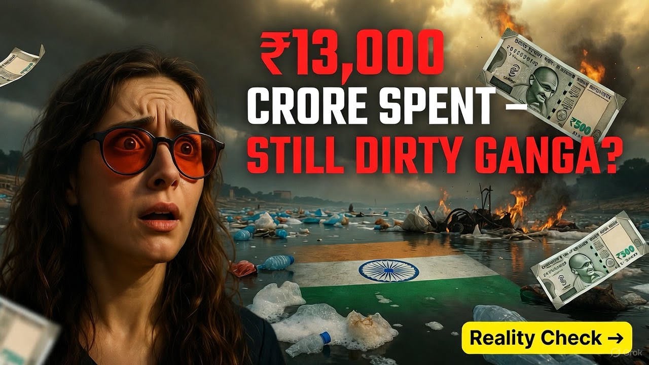 Ganga river cleaning project / Crore Spent – Still Dirty Ganga? #ganga ...