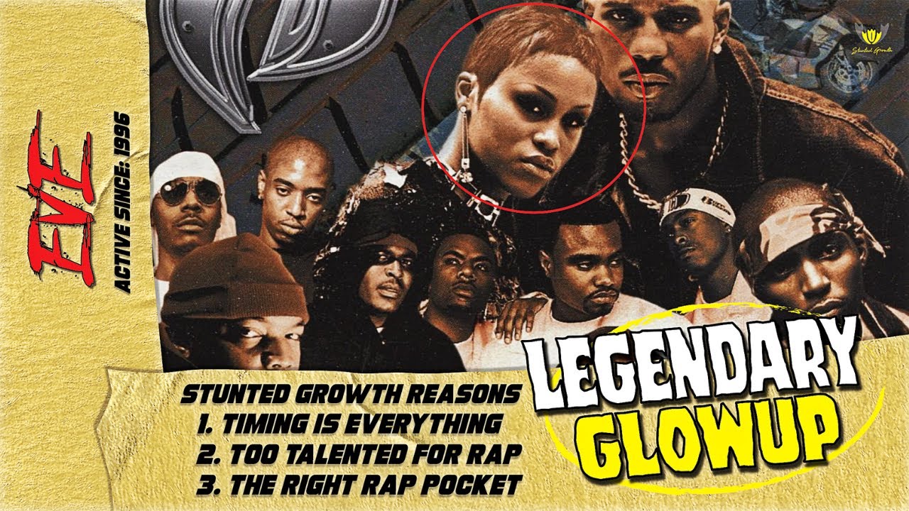The Legendary Stunted Growth And Glow Up of Rapper EVE! - YouTube
