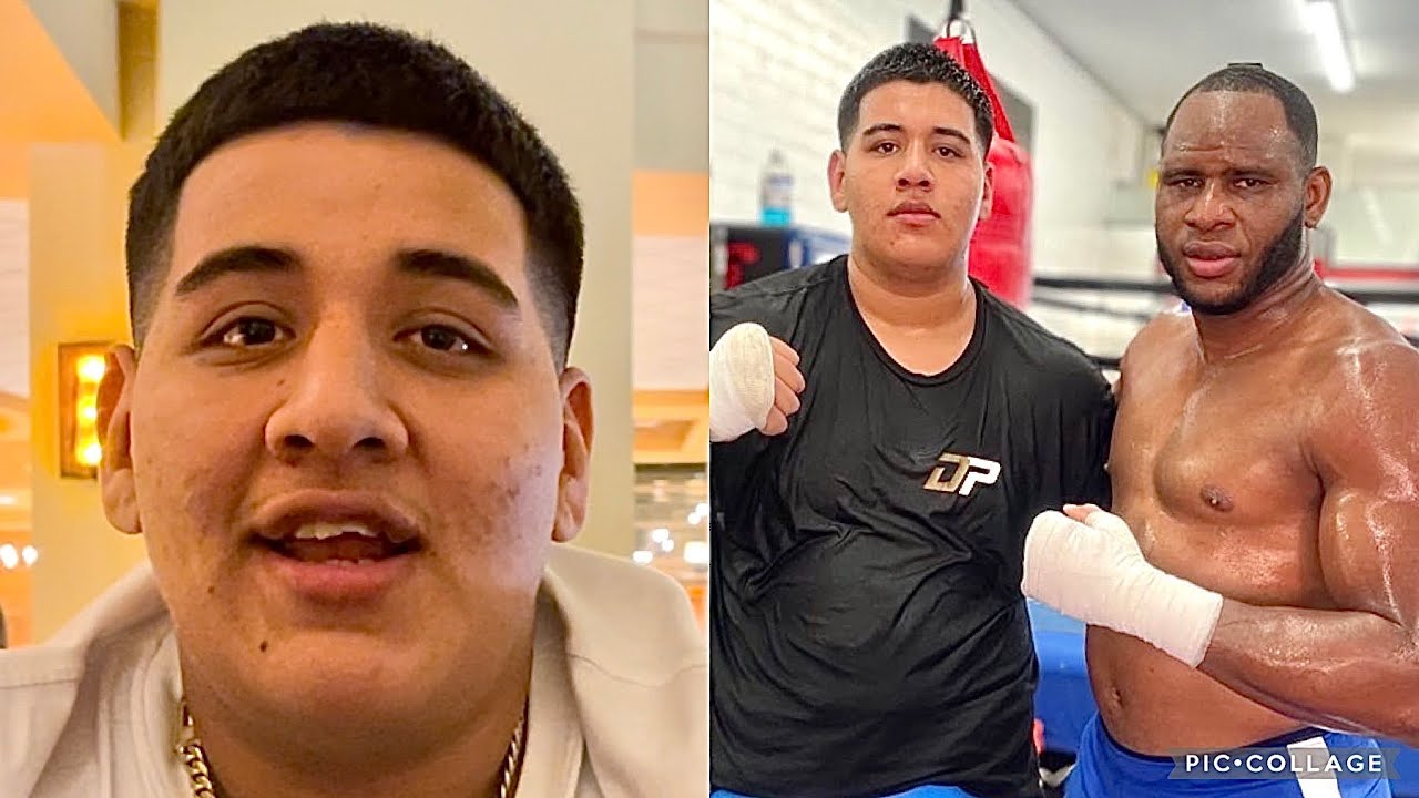 MEET 18 YEAR OLD FUTURE MEXICAN HEAVYWEIGHT CHAMPION, SPARRING PROS ...