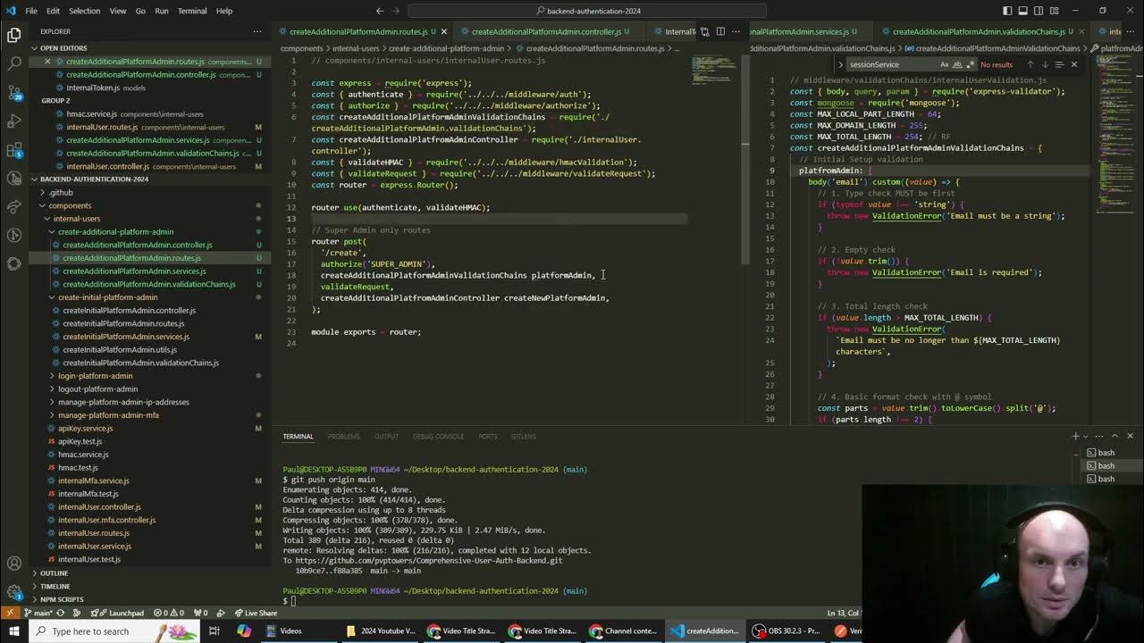 Refactoring Admin Features with AI! | Adding New Platform Admins in Node.js | Build In Public Pt ...