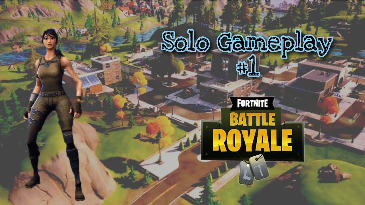 Fortnite Battle Royale Solo Gameplay 1 Youtube