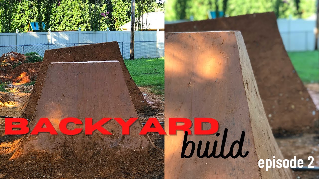Backyard BMX Track Build - Episode 2 Supercross BMX - YouTube