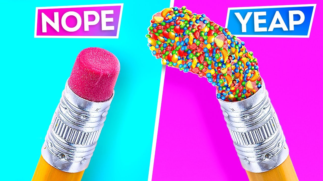 MUST HAVE SCHOOL HACKS FOR SMART STUDENTS || Cool Crafts And Ideas ...