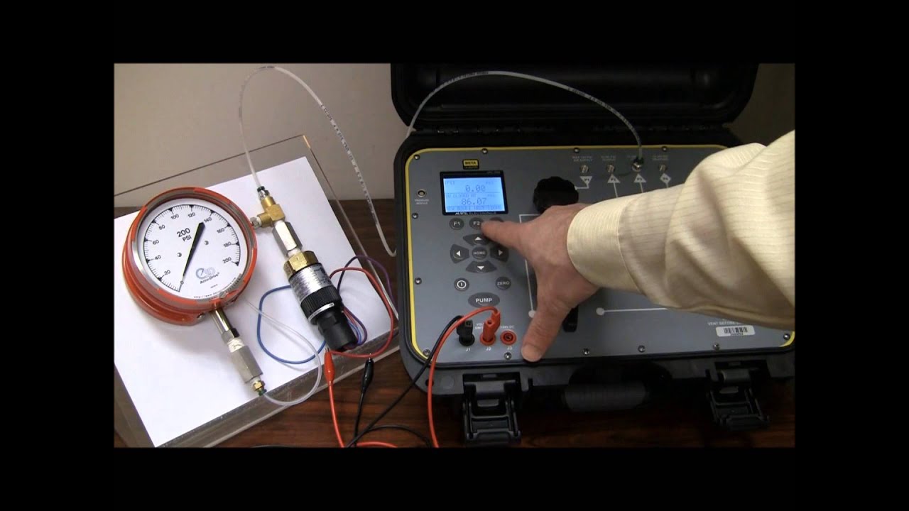 Martel BETA DPC-300A Dual System Pneumatic Calibrator - YouTube