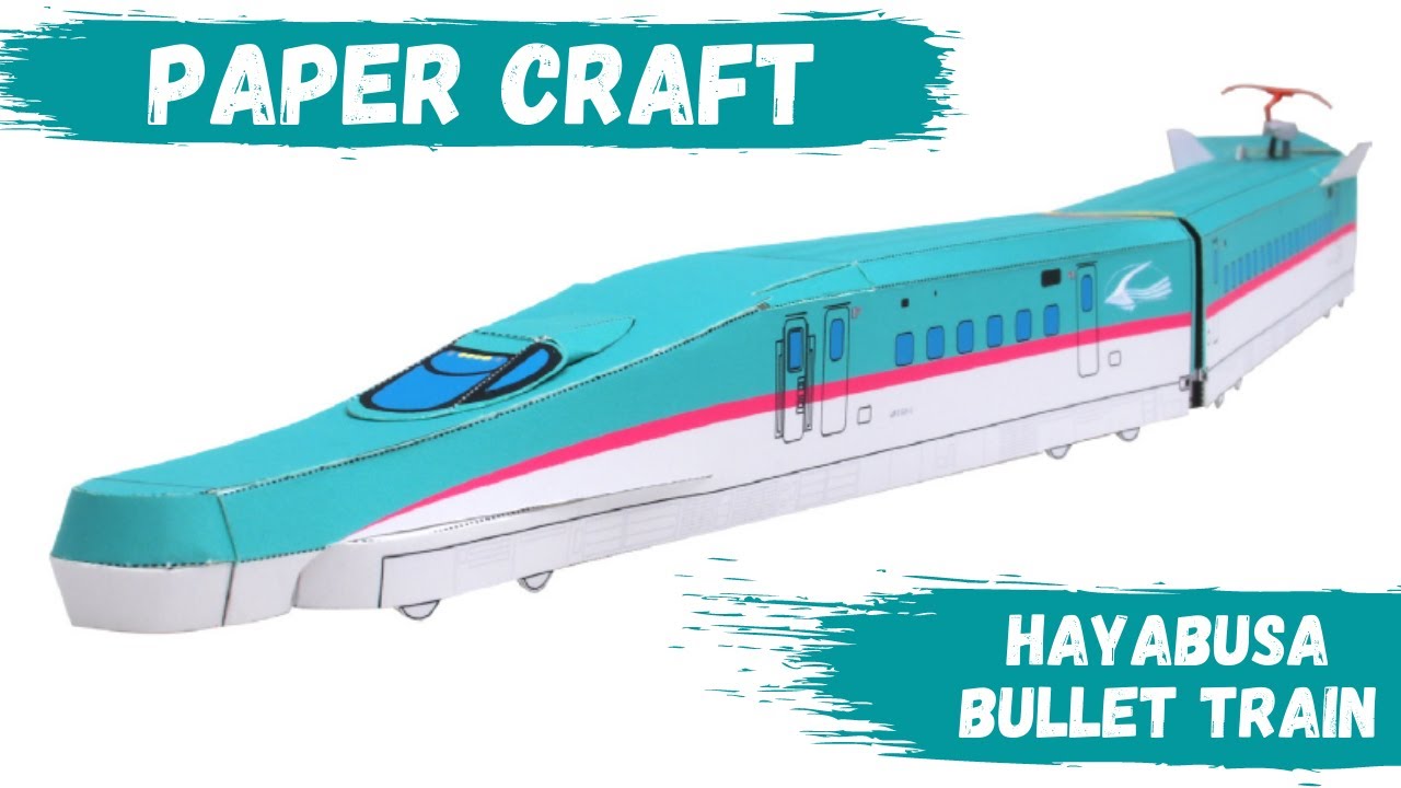 Papercraft Train Templates