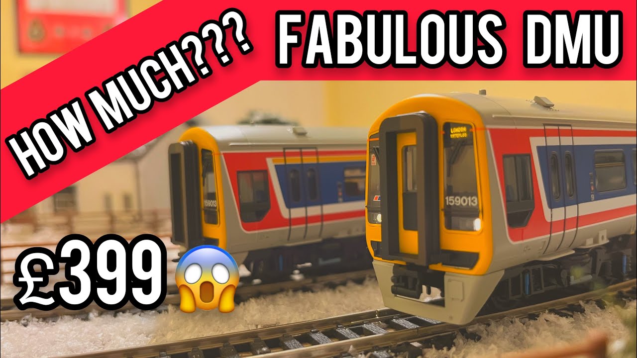 Fabulous DMU but HOW MUCH?!?!? Bachmann Class 159 Unboxing and Review ...