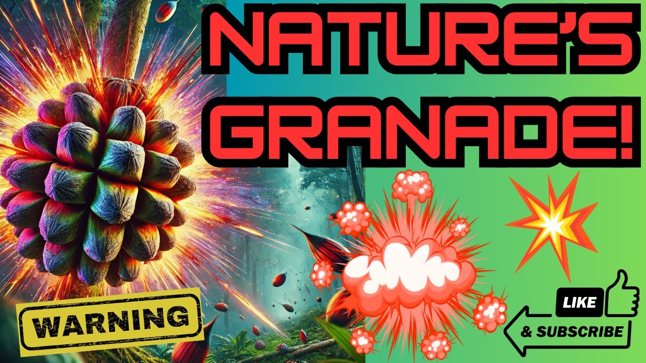 🌳💥😱NATURE’S GRENADE! 💥The Tree That Shoots Seeds Like Bullets! #nature ...