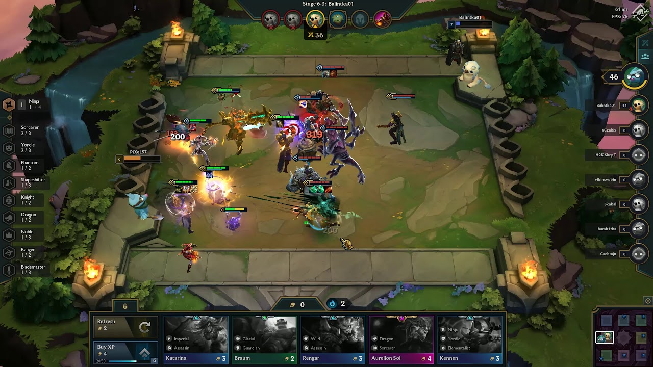 League of Legends Teamfight tactis First win! - YouTube