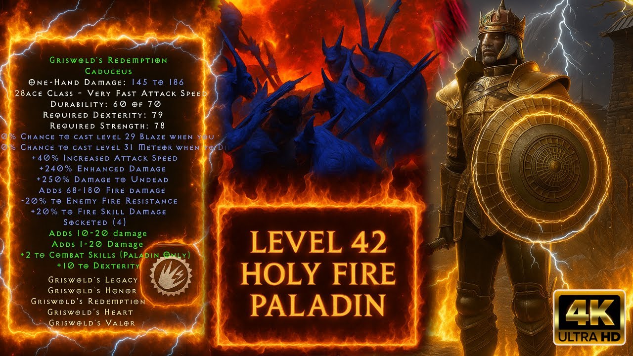 Level 42 Holy Fire Paladin with Griswold’s Legacy – Chilling Power in ...