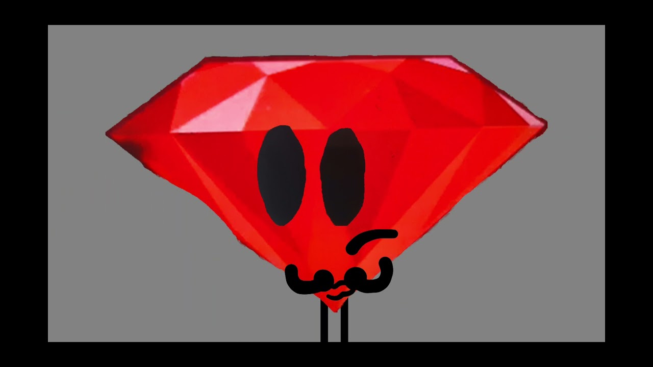 BFDI Ruby Stomach Growling and Eats Blueberries - YouTube