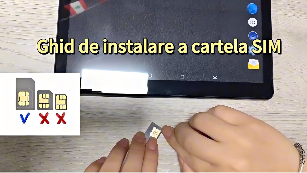 2.Ghid de instalare a cartela SIM - YouTube