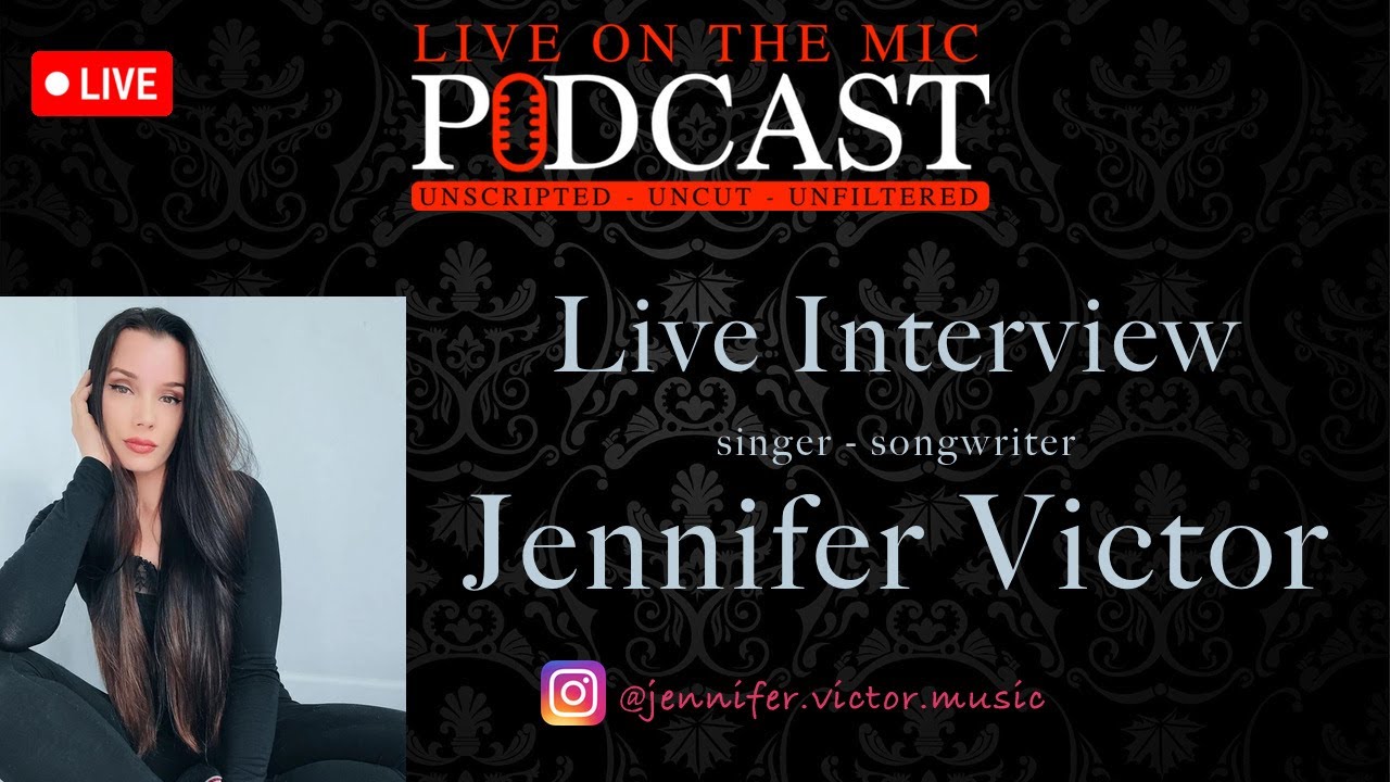 #70 Interview with Jennifer Victor singer / songwriter. - YouTube