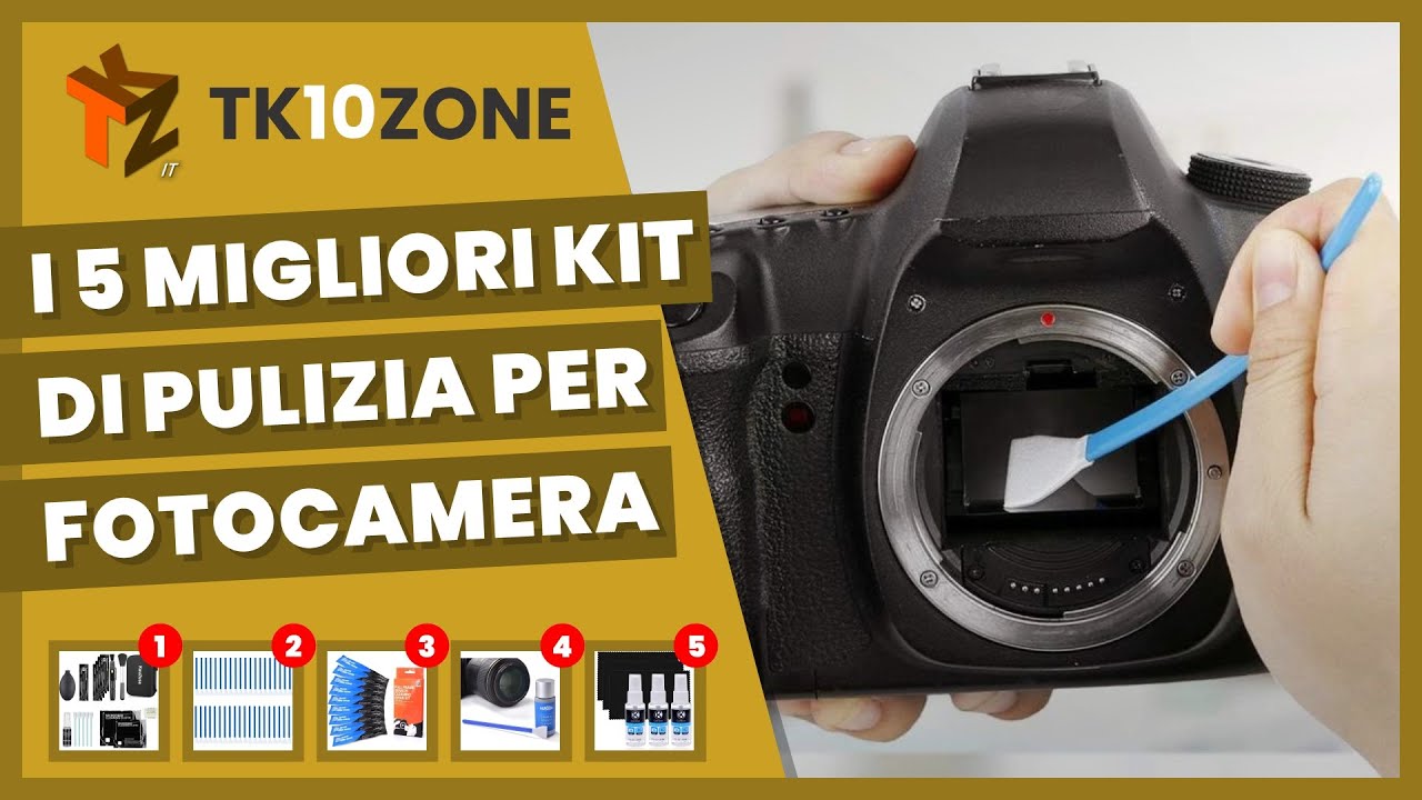 I 5 migliori kit di pulizia per fotocamera - YouTube