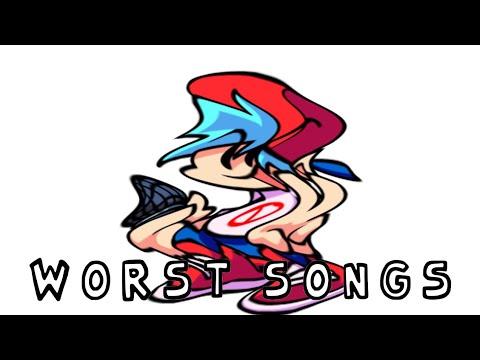 Worst Fnf SONGS in Fnf History | Friday Night Funkin' - YouTube