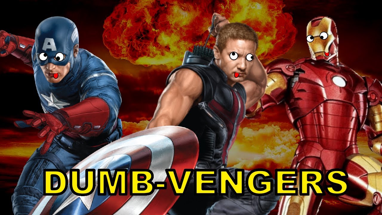 😂 The Avengers but they're all stupid 😂 - YouTube