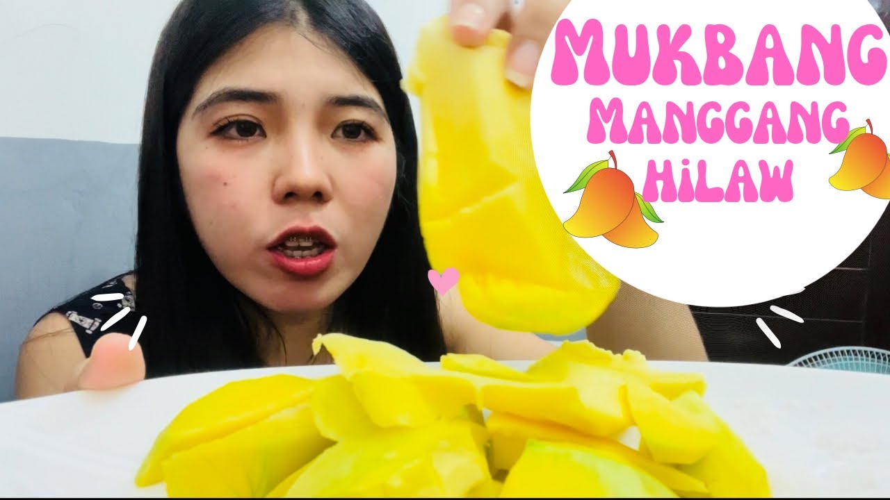 MUKBANG MANGGANG HILAW || CRAVINGS SATISFIED - YouTube