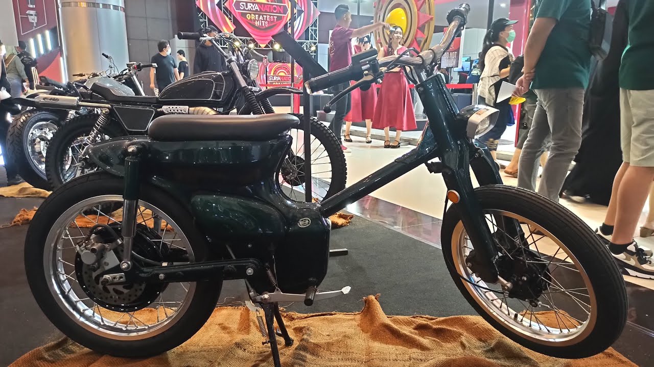 MOTOR BEBEK JADUL INI DIUBAH MENJADI LISTRIK E UCUB | HONDA C70 ...