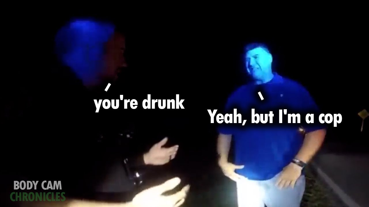 Police Officer Cries And Hits Deputy Sheriff's Car During Arrest - YouTube