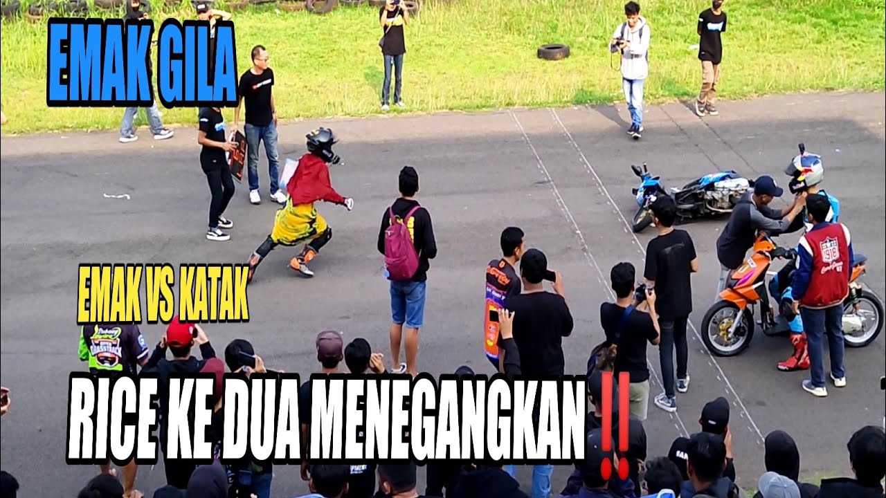 EMAK GILA RICE KE 2 MENEGANGKAN‼️ - YouTube