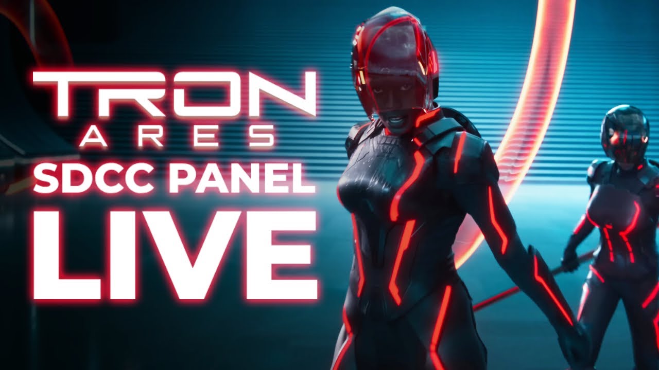 TRON: ARES SDCC PANEL LIVE COVERAGE | SDCC 2025 - YouTube