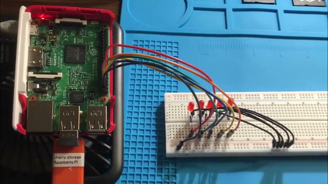 Lesson 5 - Binary Counting LEDs (0 thru 31) - YouTube