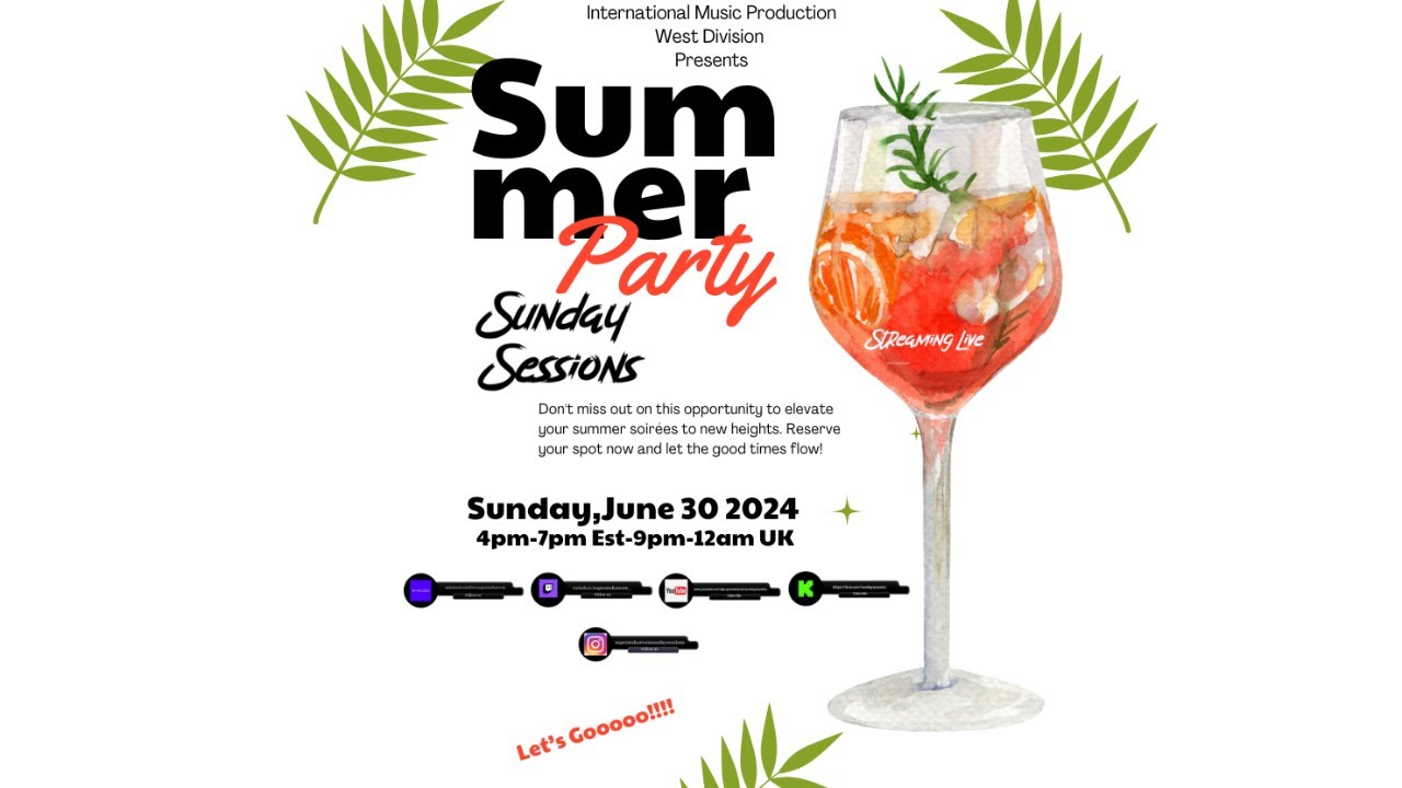 (Streaming Live) Summer Party 2024 on the Supreme Kareem Sunday ...