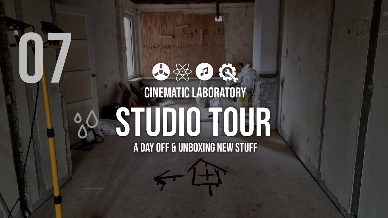 Studio Tour | Episode 07 | A day off - and unboxing new stuff - YouTube