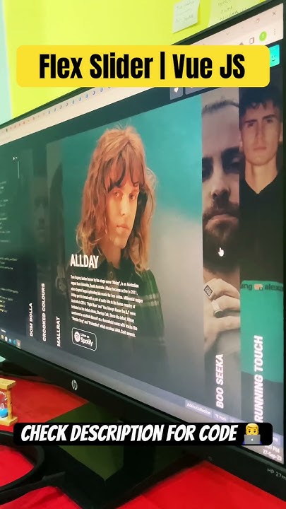 Flex Slider | VueJS | #tutorials #vuejs #carousels #shorts - YouTube