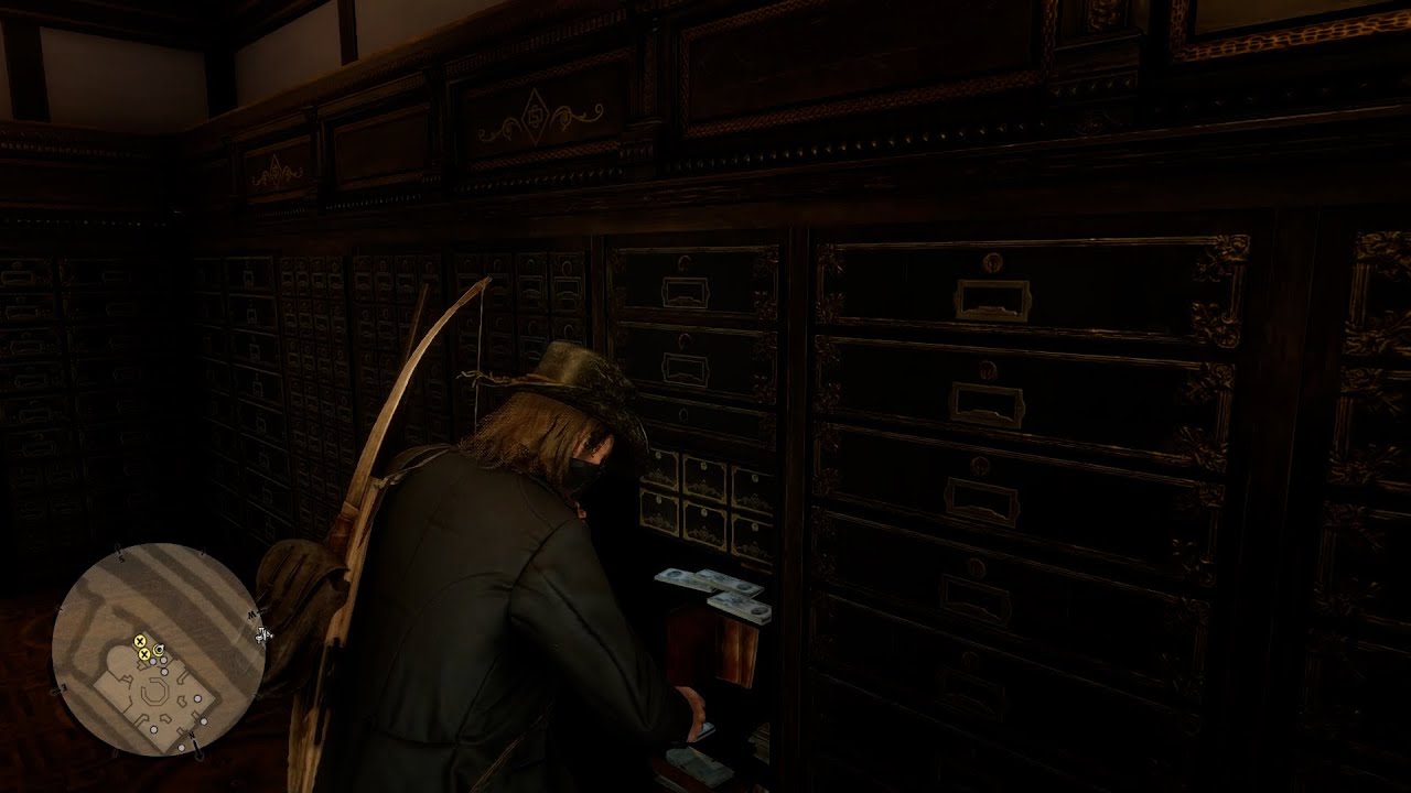 Red Dead Redemption 2 Bank Robbery - YouTube
