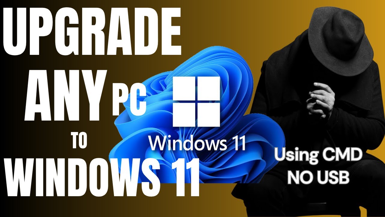 UPGRADE ANY PC from Win 10 to Win 11 – No USB Required No Data lost ...