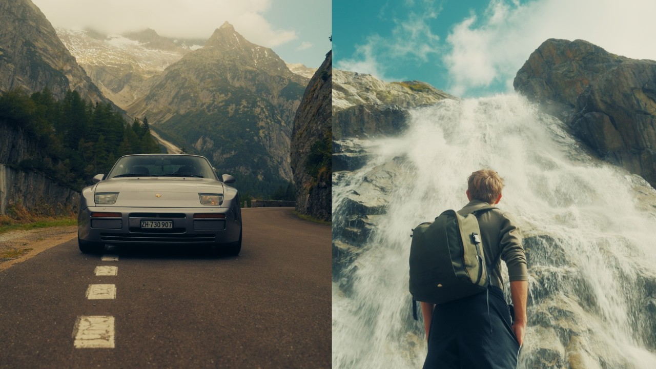 drive a mountain pass and go for a hike with a friend - YouTube