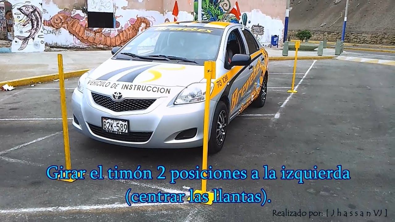 Estacionamiento en Paralelo A1 🚘 para el examen de manejo en el touring ...
