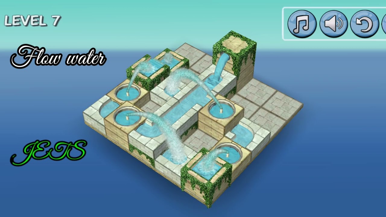 Flow water JETS level 1 -10 @PLAY GAMES SOLUTION - YouTube