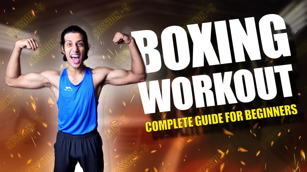 Boxing Workout ( Session 5 ) - Full Body Workout For Beginners ...