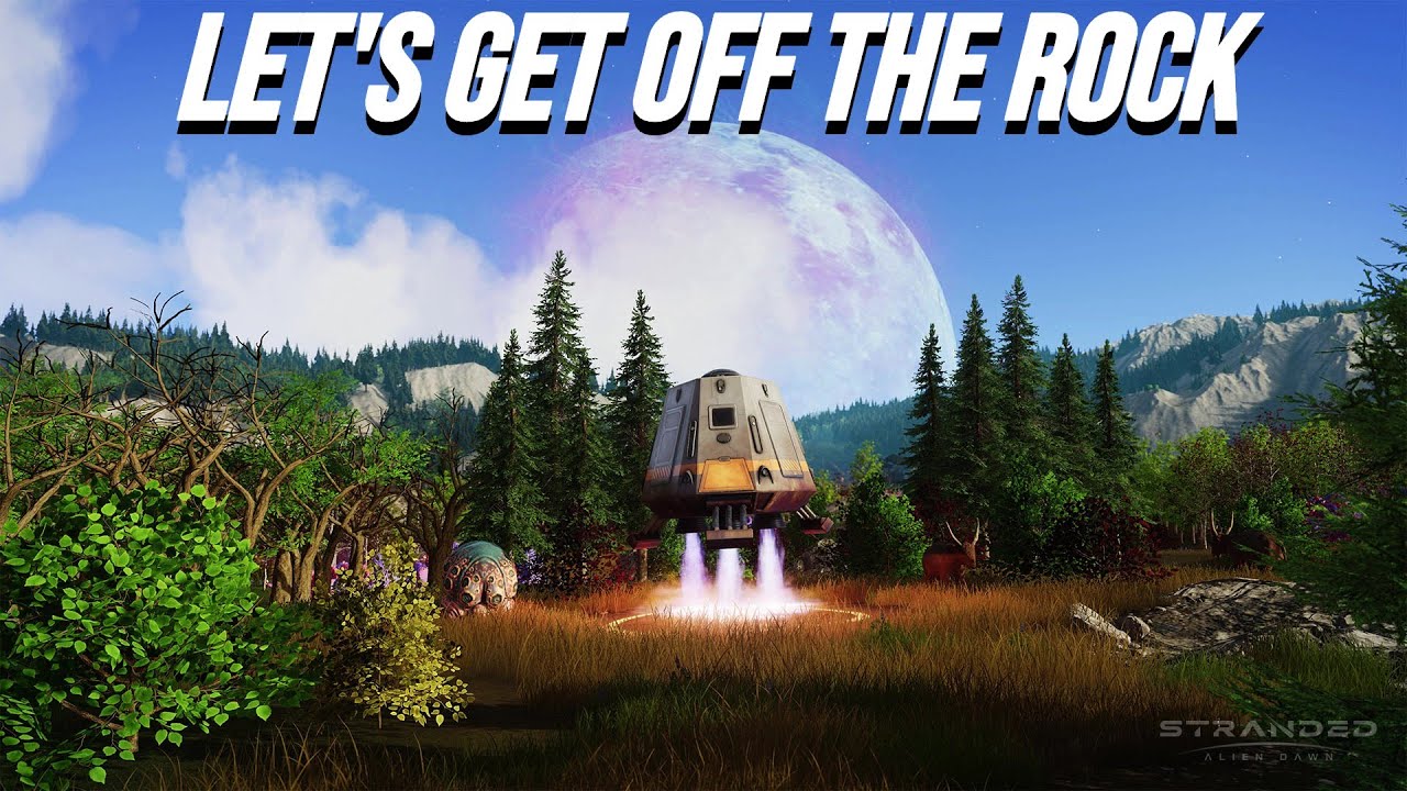 Can We Get Off This Rock Already? - Stranded: Alien Dawn - E12 - YouTube