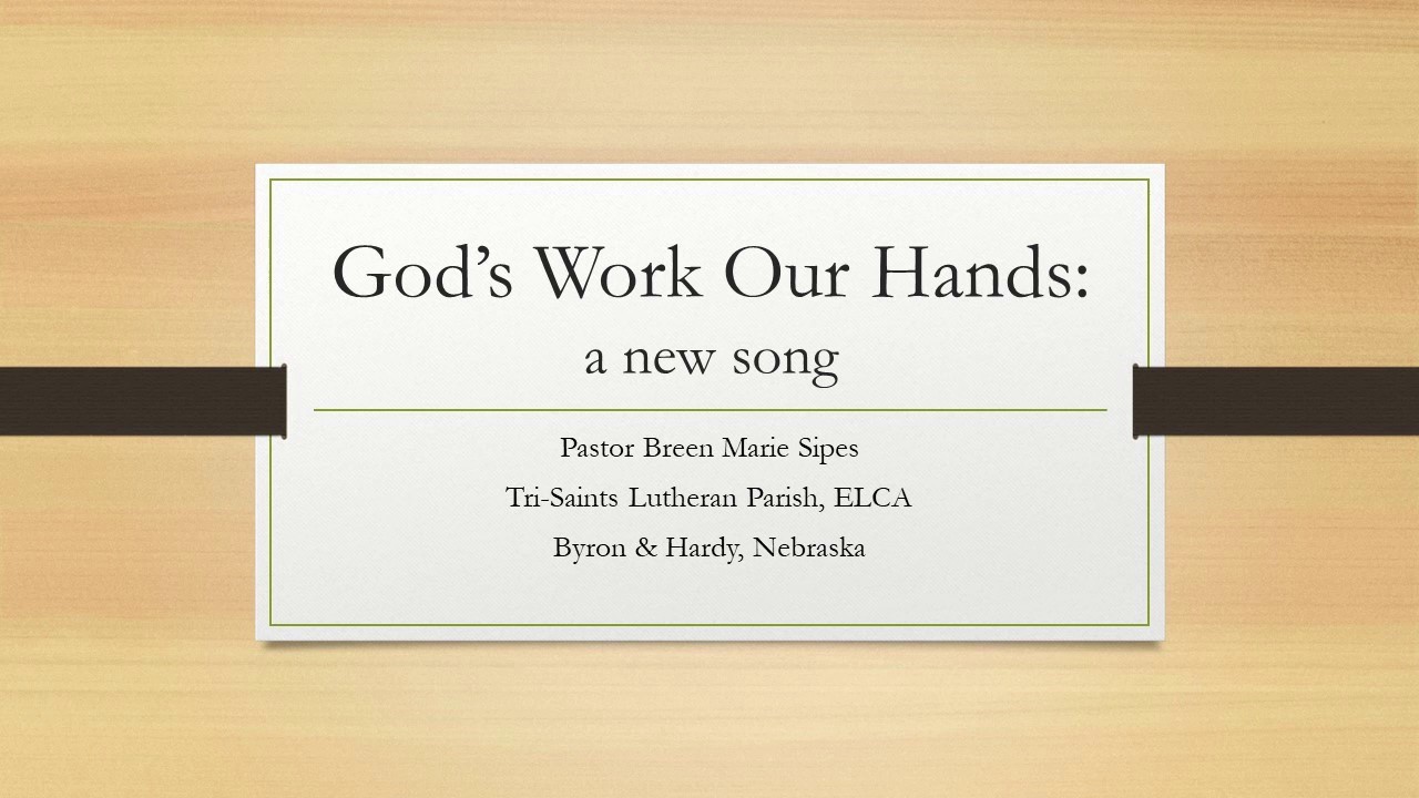 God's Work Our Hands song - YouTube