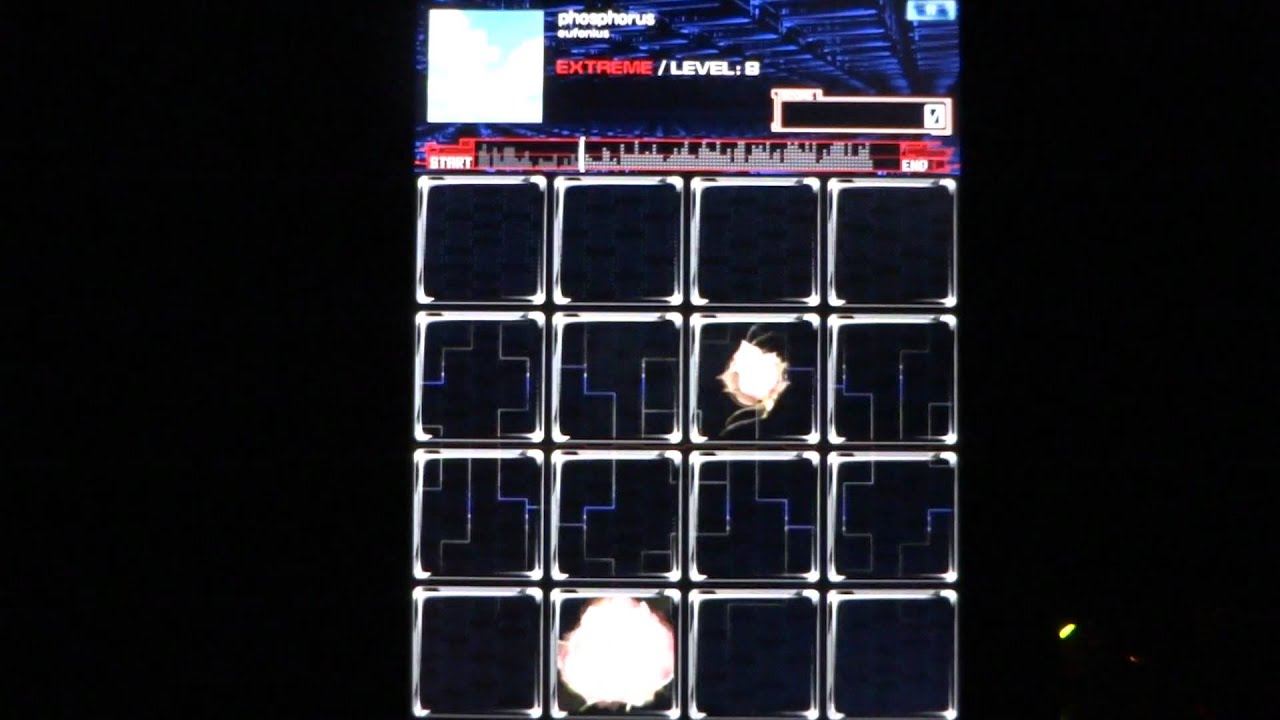 [jubeat plus] phosphorus / eufonius [EXT] - YouTube