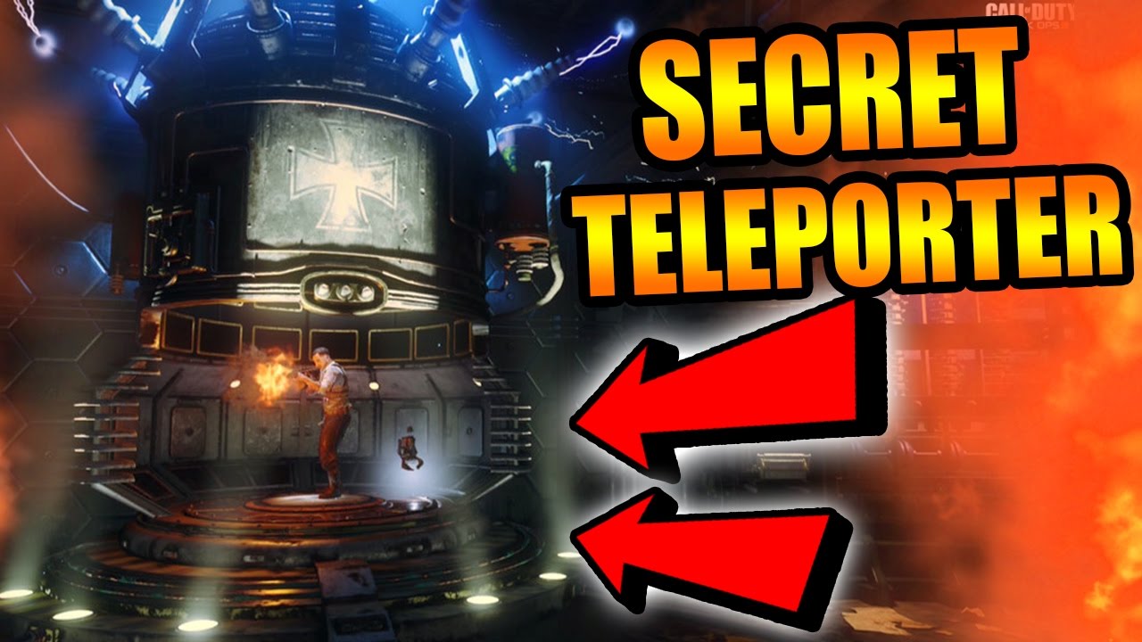 HIDDEN BROKEN TELEPORTER! Secret Easter Eggs You Didn't Know! Black Ops ...