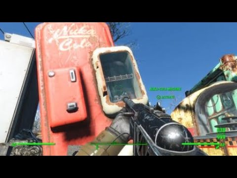 Fallout 4- The holy grail nuka cola machine - YouTube