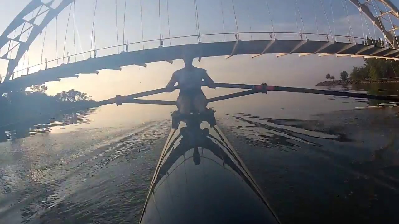 Rowing Under Bridges - YouTube