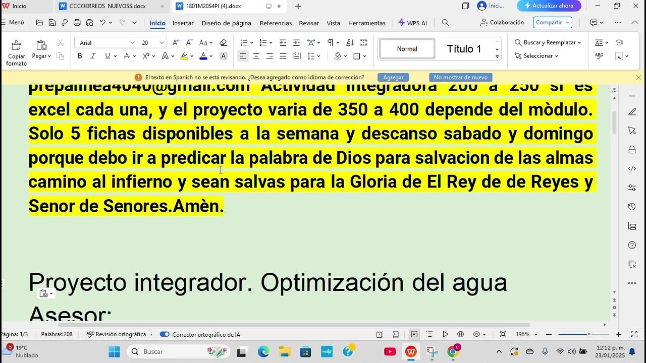MODULO 20 SEMANA 4 Proyecto integrador. Optimización del agua - YouTube